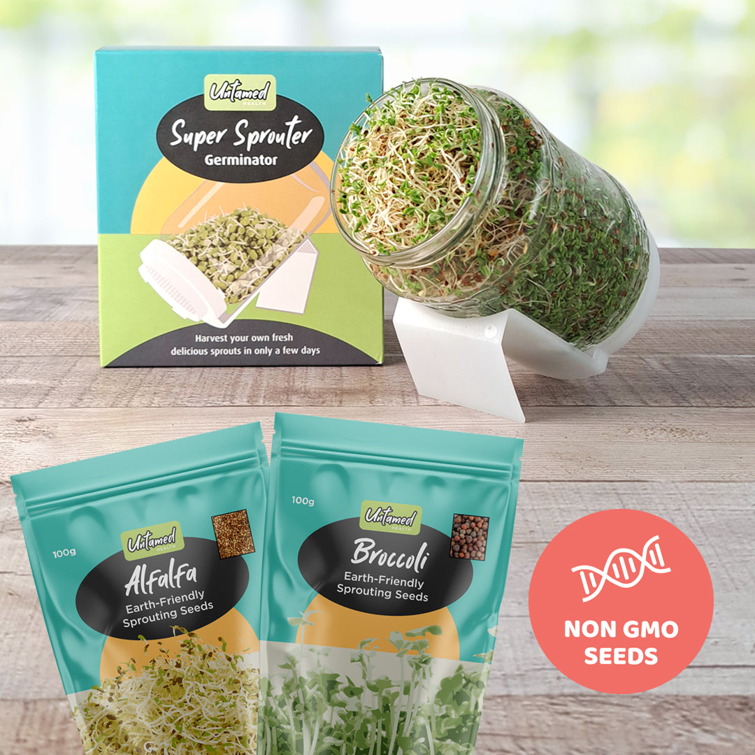 Alfalfa and Broccoli Sprout Kit – Untamed Health