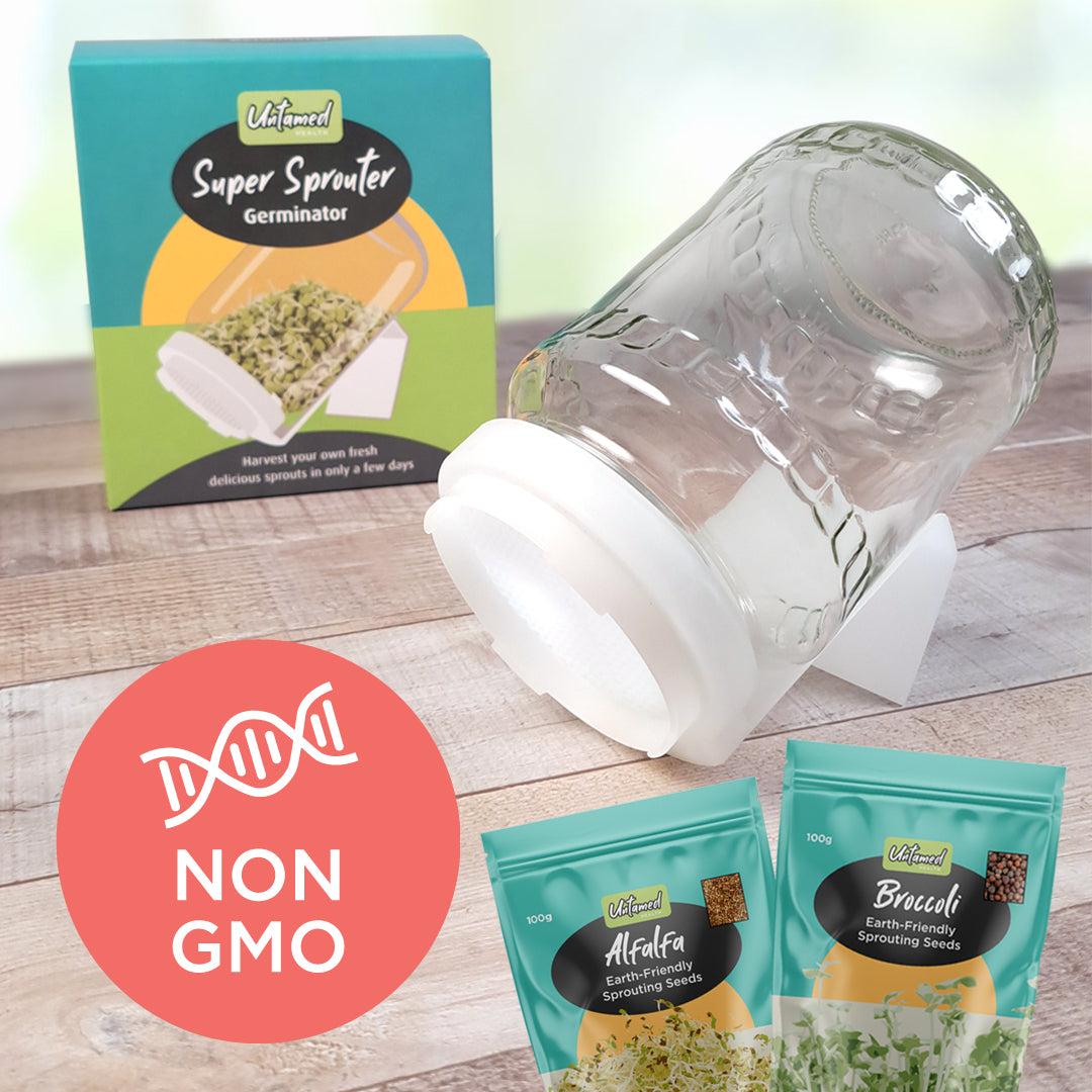 Alfalfa and Broccoli Sprout Kit – Untamed Health