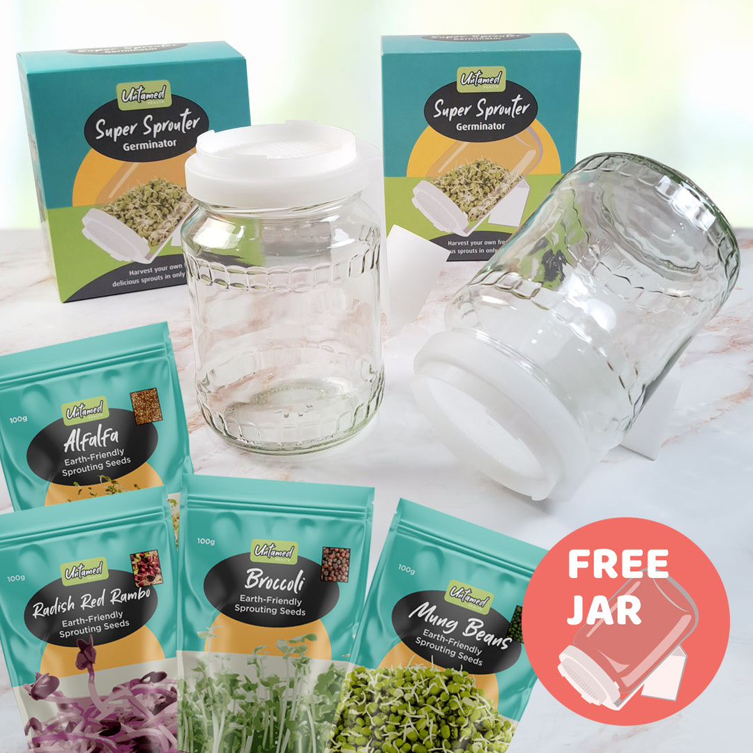 Popular Sprout Kit with FREE JAR – Untamed Health