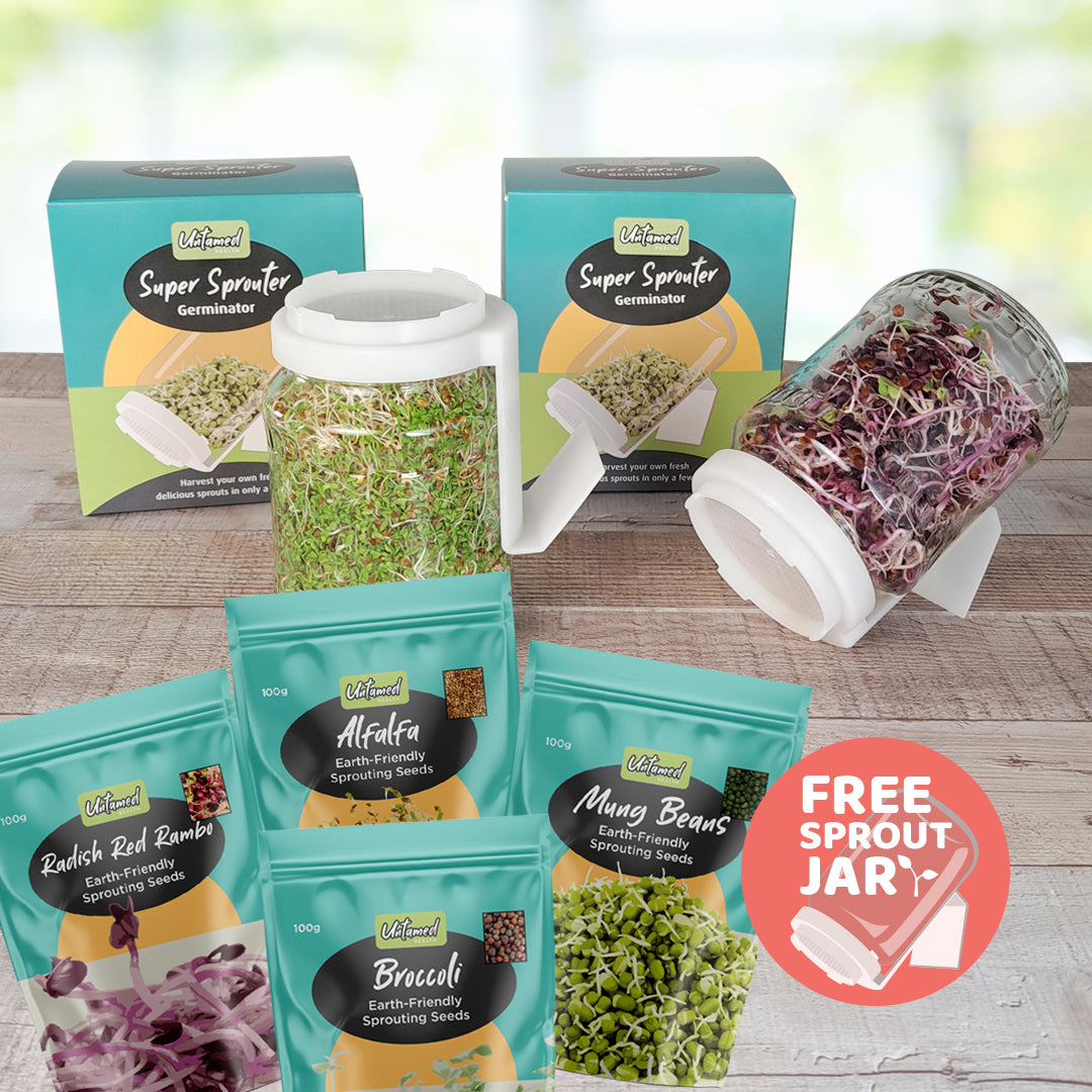 Popular Sprout Kit with FREE JAR – Untamed Health
